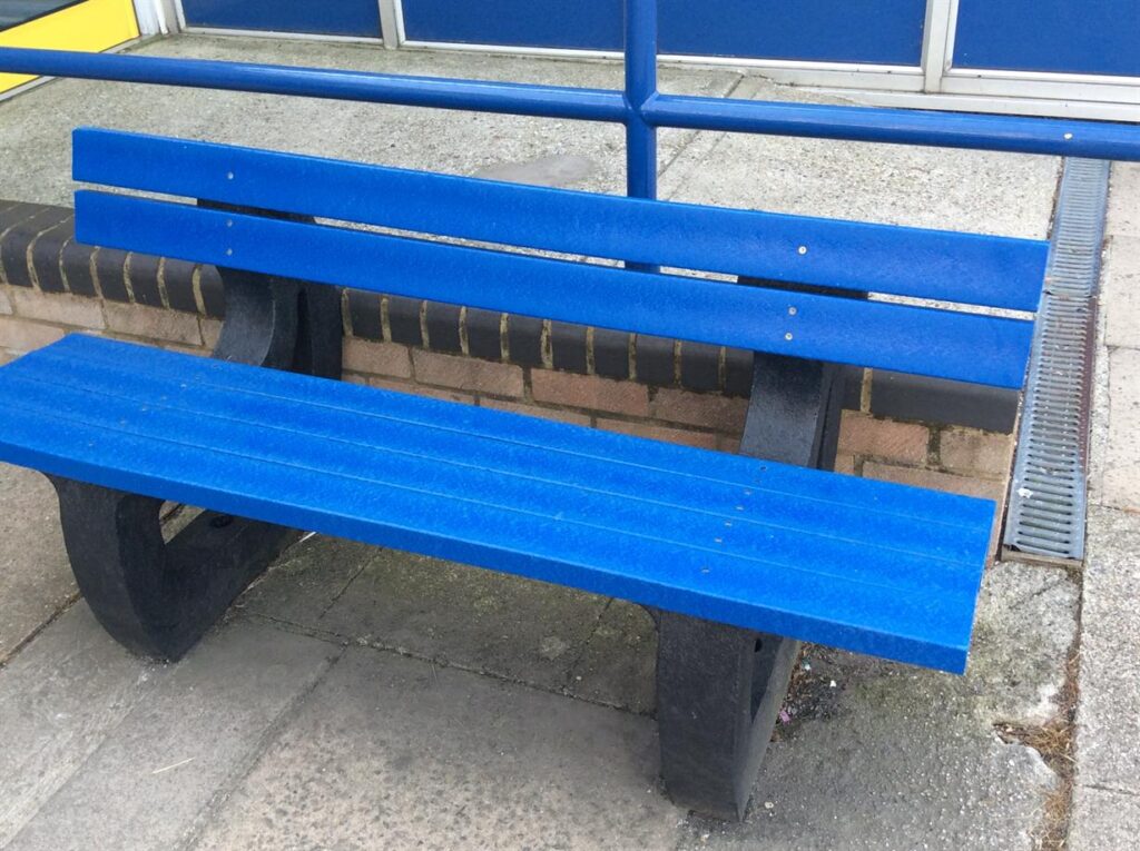 Bodmin Coloured Bench - Eco Furniture