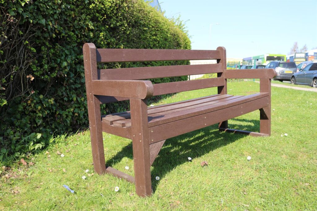 Recycled Plastic Bench - Enviro1500 - Eco Furniture